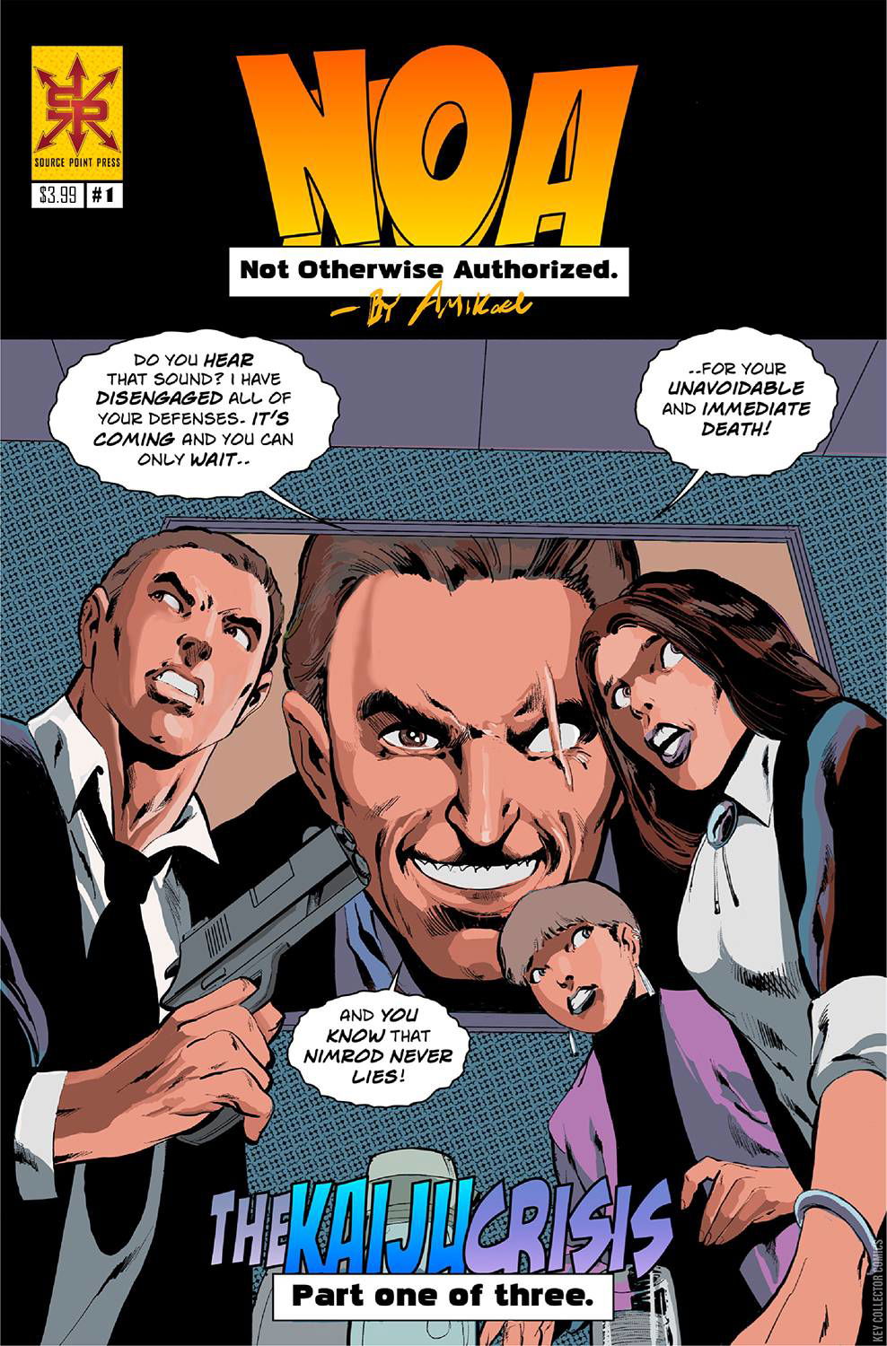 NOA: Not Otherwise Authorized by Source Point Press | Key Collector Comics