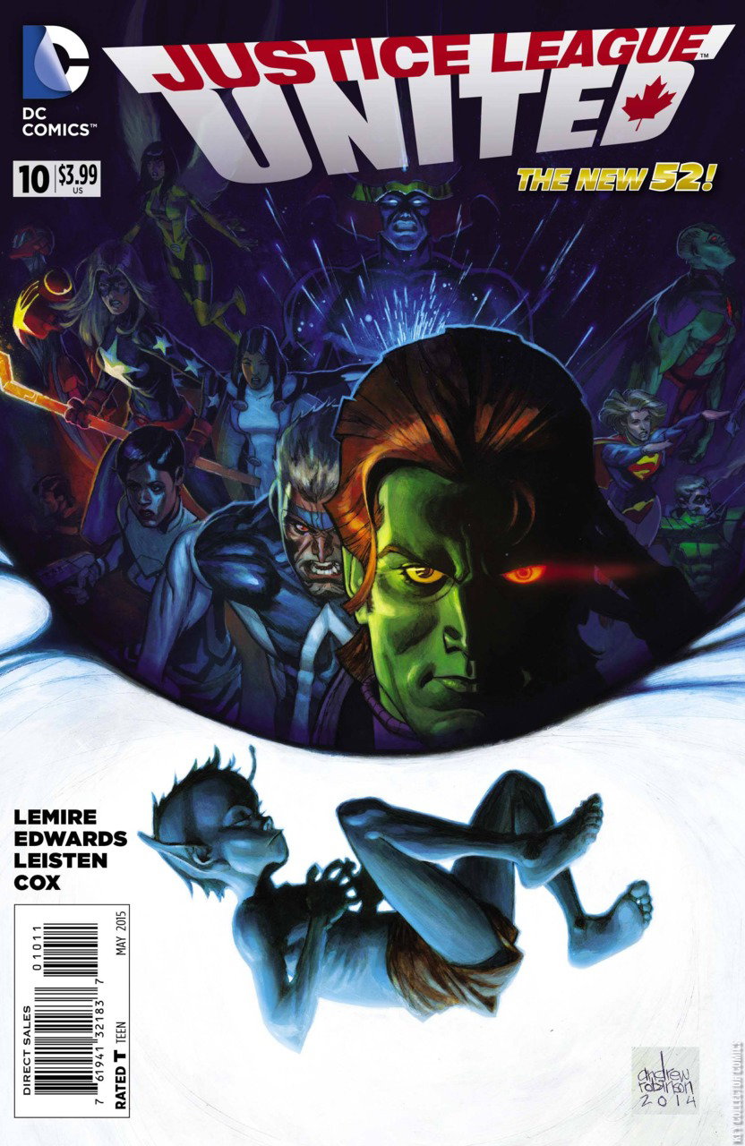 Justice League United #10 Published March 2015 | Key Co