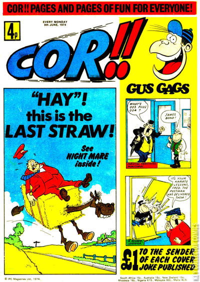Cor!! #8 June 1974 210 Published June 1974 | Key Collec