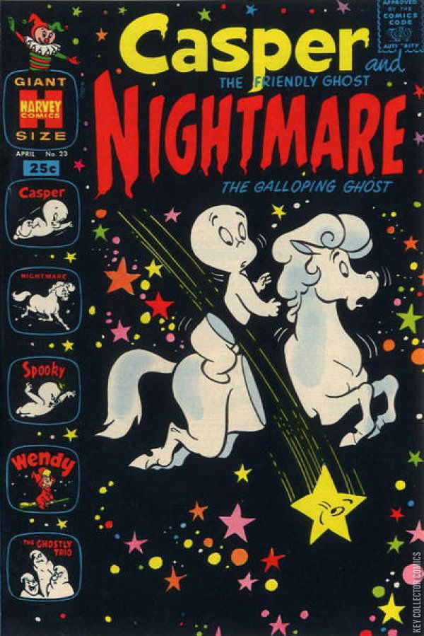 Casper & Nightmare #23 Published December 1968 | Key Co