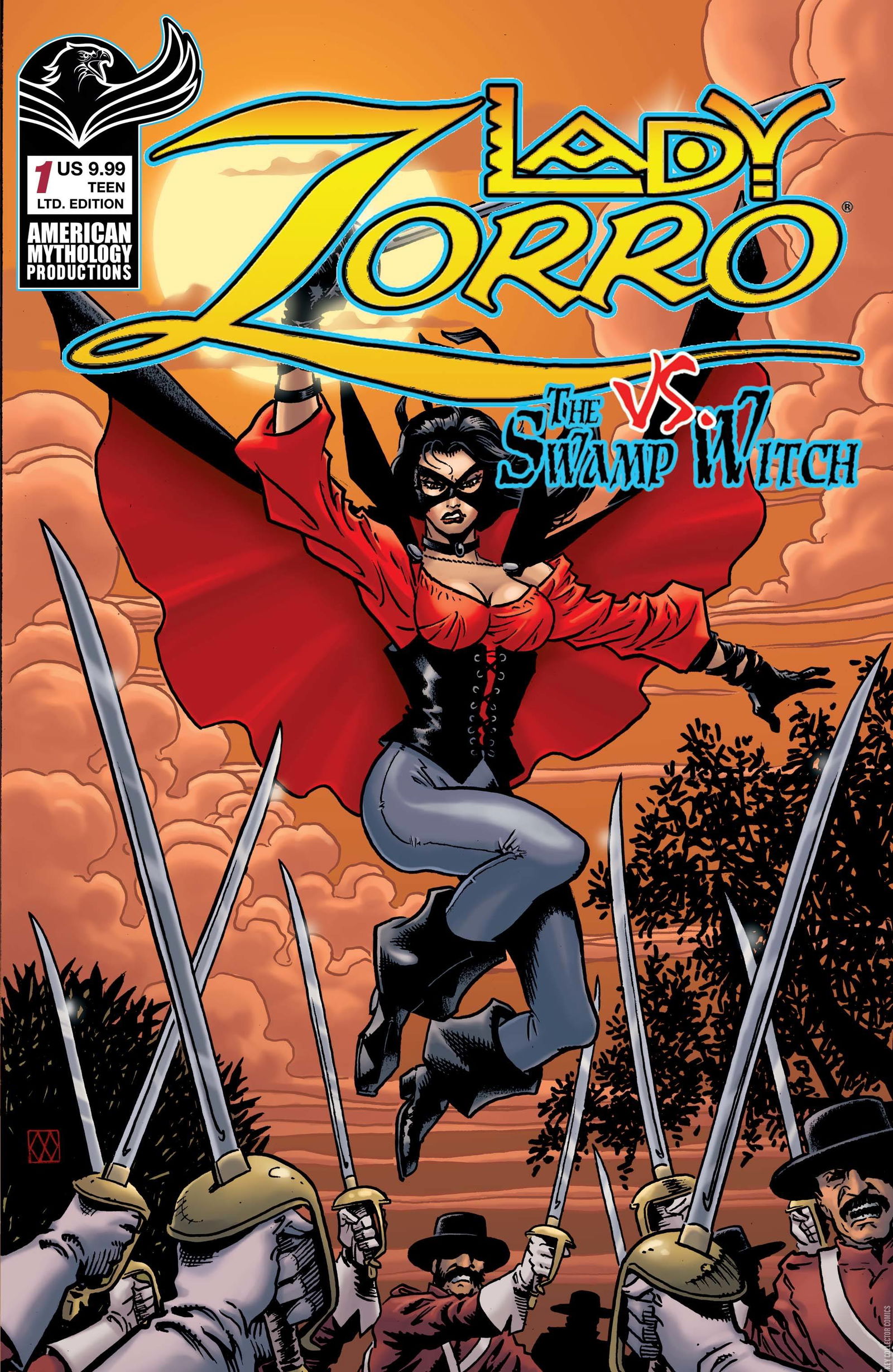 Lady Zorro vs. Swamp Witch #1 Variant Published September 2