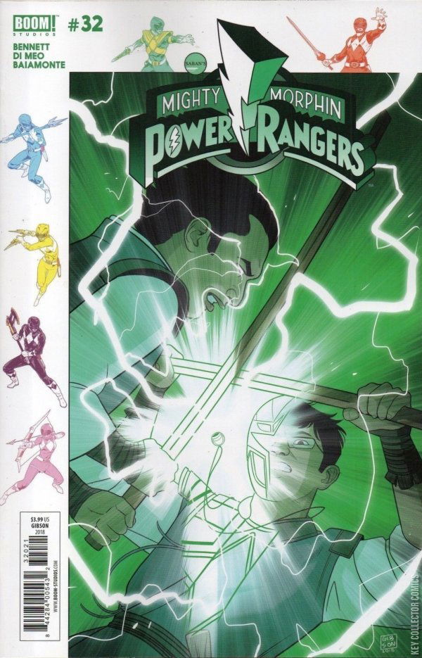 Mighty Morphin Power Rangers #32 Variant Published October Mighty Morphin Power Rangers #32 Variant Published October
