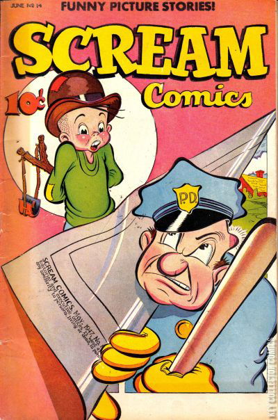 Scream Comics #14 Published June 1947 | Key Collector Comics
