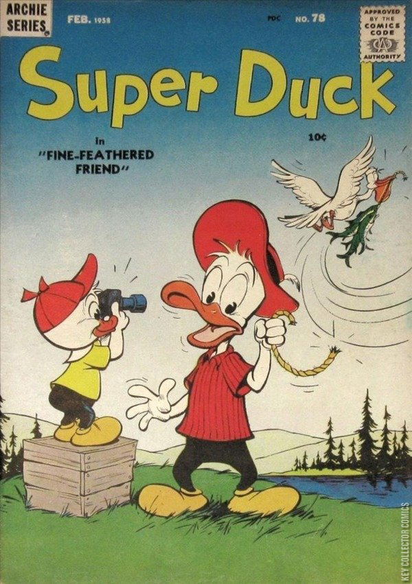 Super Duck #78 Published February 1958 | Key Collector