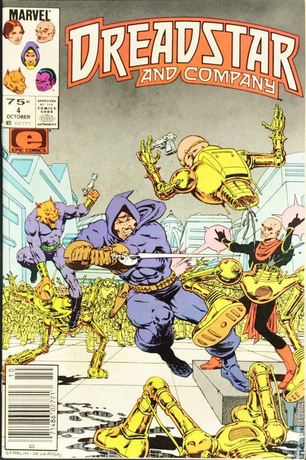 Dreadstar & Company #4 Newsstand Published October 198