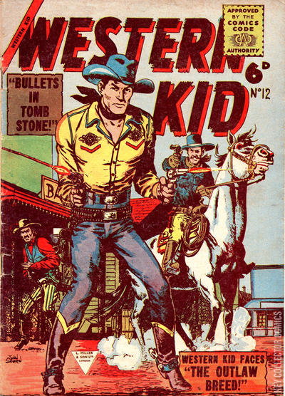 Western Kid #12 Published January 1957 | Key Collector