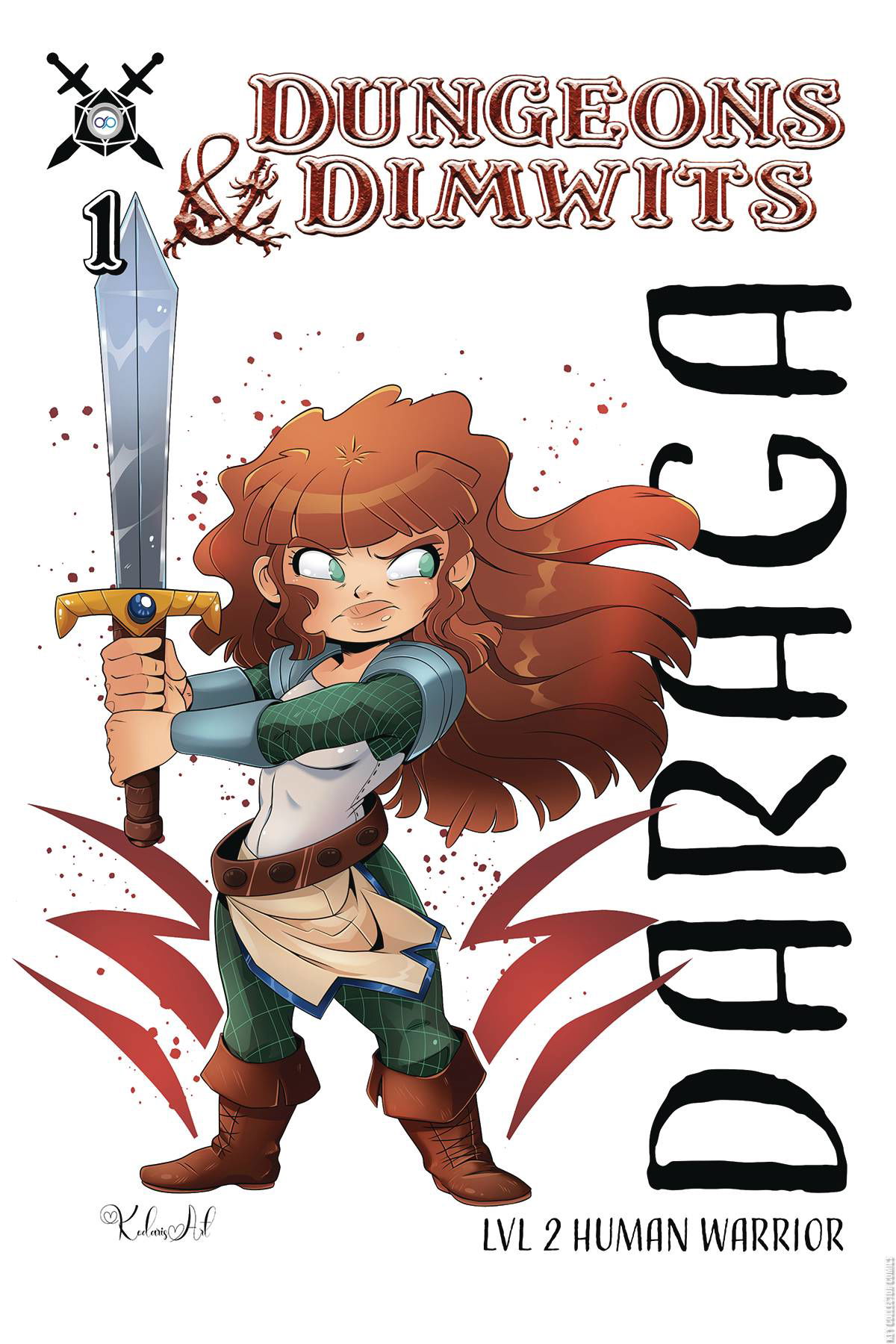 Dungeons & Dimwits #1 Variant Published June 2024 | Ke