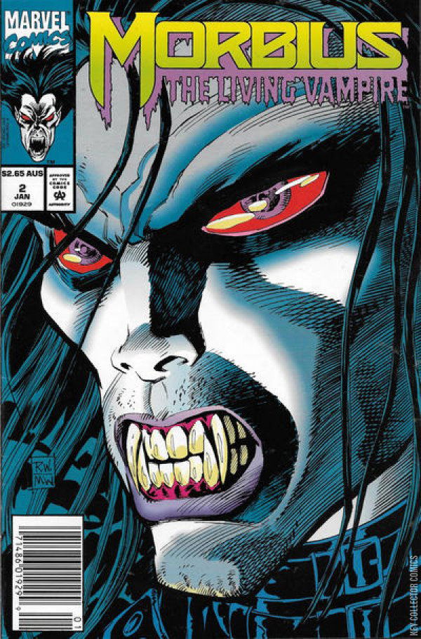 Morbius: The Living Vampire #2 Australian Edition Published