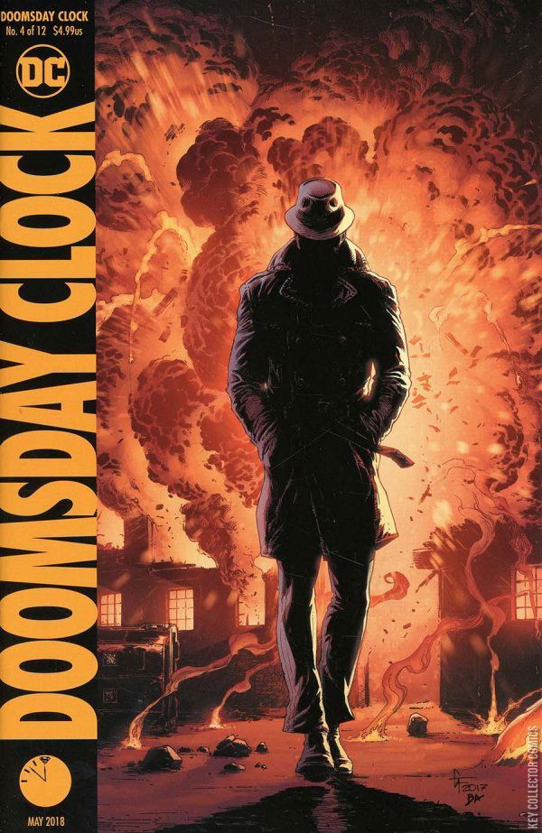 Doomsday Clock #4 Variant Published March 2018 | Key C
