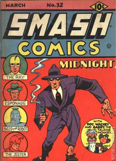 Smash Comics #32 Published March 1942 | Key Collector Comics
