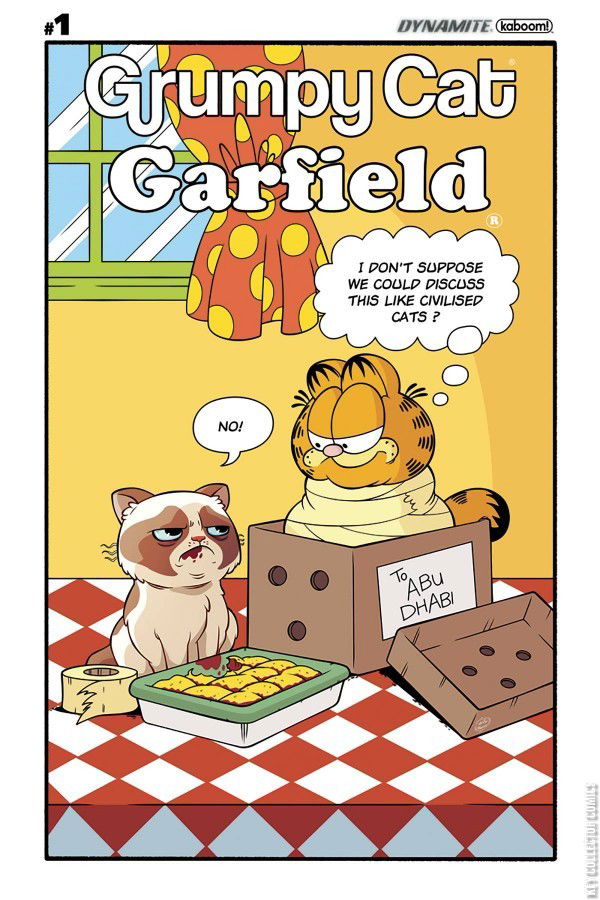 Grumpy Cat / Garfield #1 1:100 Published August 2017