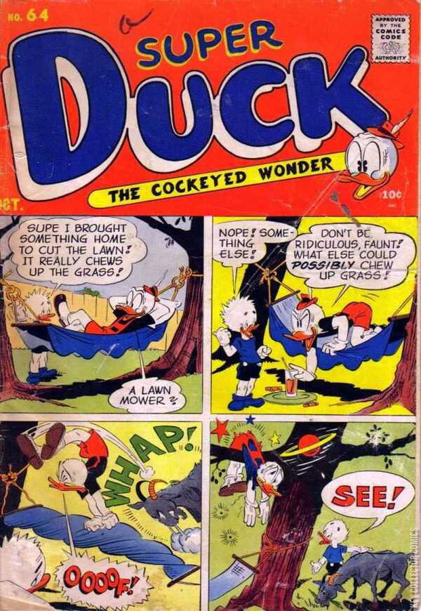 Super Duck #64 Published October 1955 | Key Collector Comics