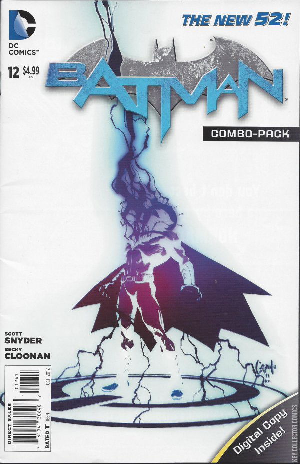 Batman #12 Combo Pack Published October 2012 | Key Col