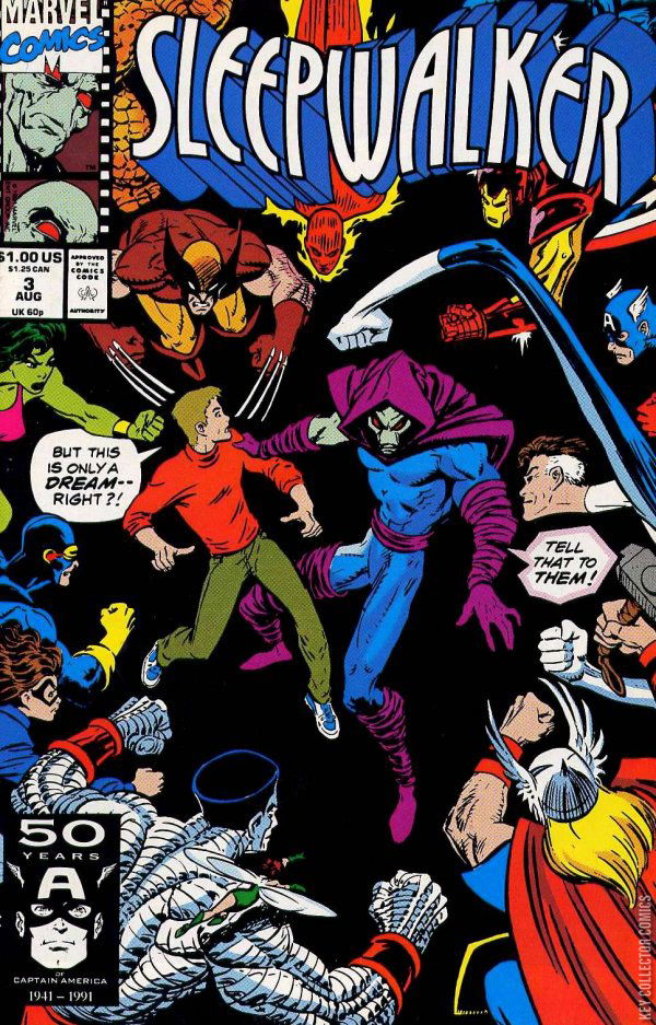 Sleepwalker #3 Published August 1991 | Key Collector Comics