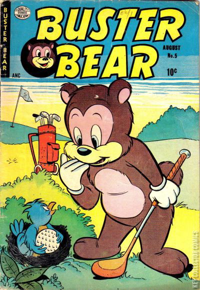 Buster Bear #5 Published August 1954 | Key Collector Comics