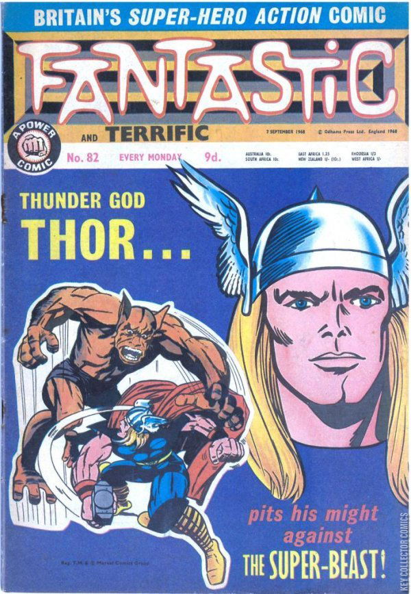 Fantastic #82 Published September 1968 | Key Collector