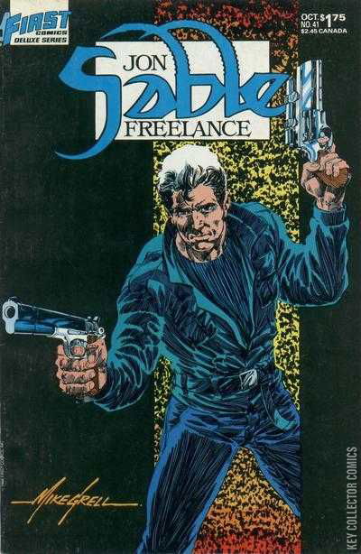 Jon Sable Freelance #41 Published October 1986 | Key Co