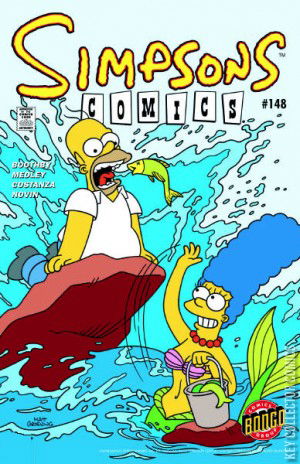 Simpsons Comics #148 Published November 2008 | Key Coll