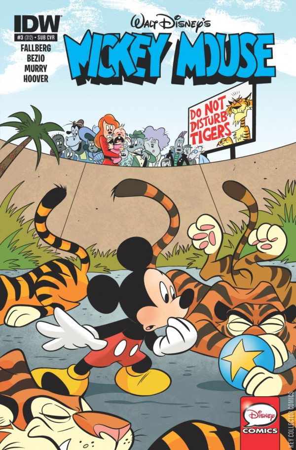 Mickey Mouse #3 Variant Published August 2015 | Key Co