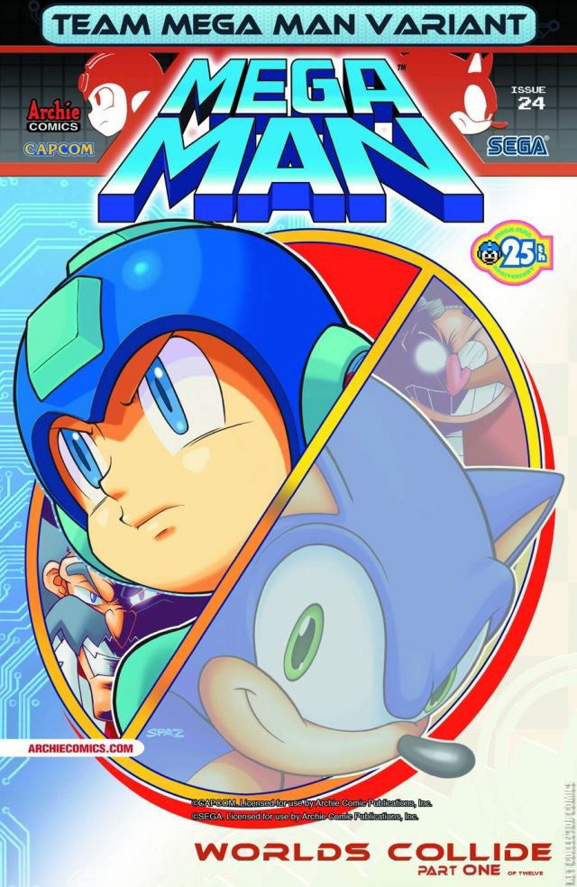Mega Man #24 Variant Published April 2013 | Key Collec