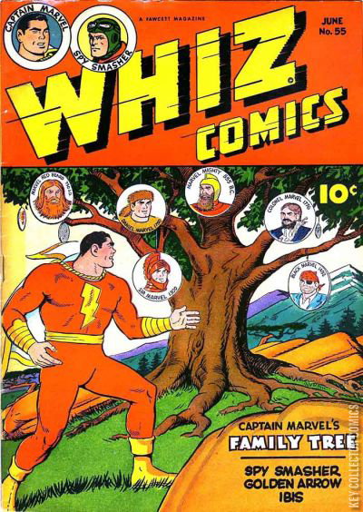 Whiz Comics #55 Published June 1944 | Key Collector Comics