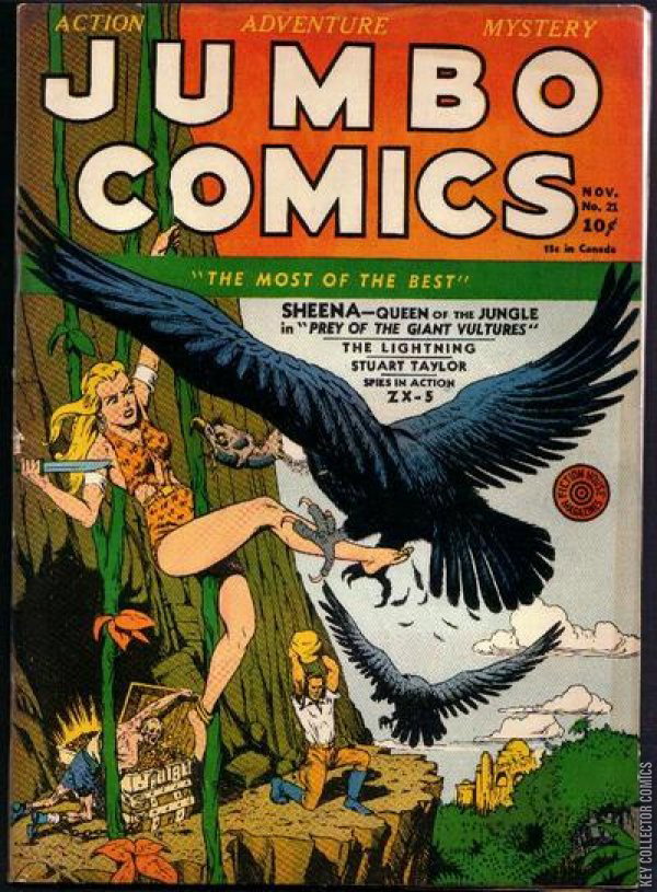 Jumbo Comics #21 Published September 1940 | Key Collect