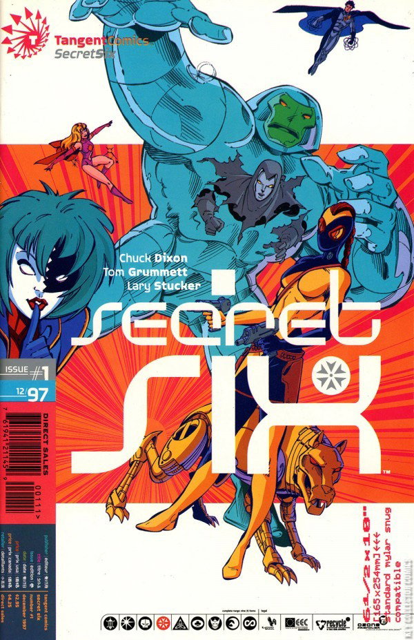 Tangent Comics: Secret Six #1 Published December 1997
