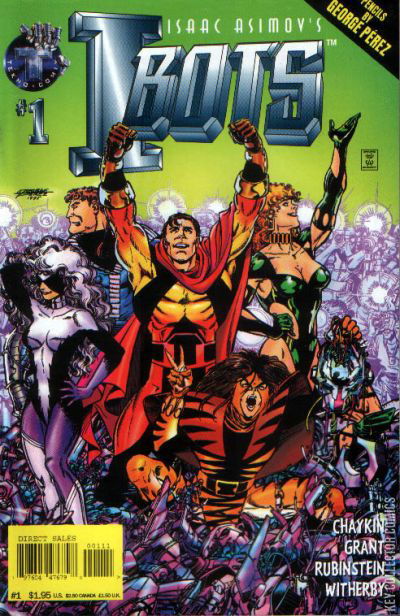 Isaac Asimov's I-Bots by Tekno Comix | Key Collector Comics