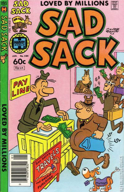 Sad Sack Comics #284 Published January 1982 | Key Colle