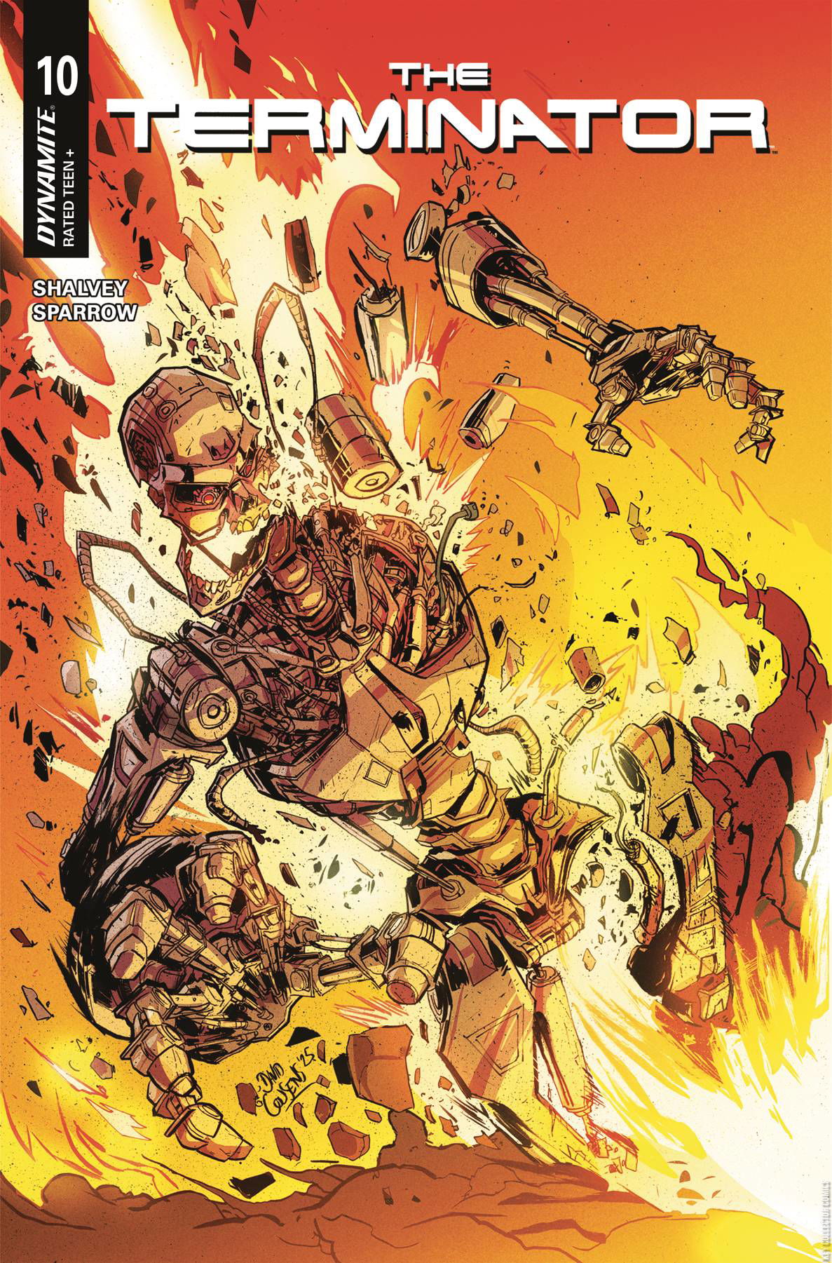 Terminator, The #10 Variant Published July 2025 | Key