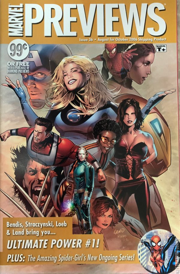 Marvel Previews #36 Published July 2006 | Key Collector