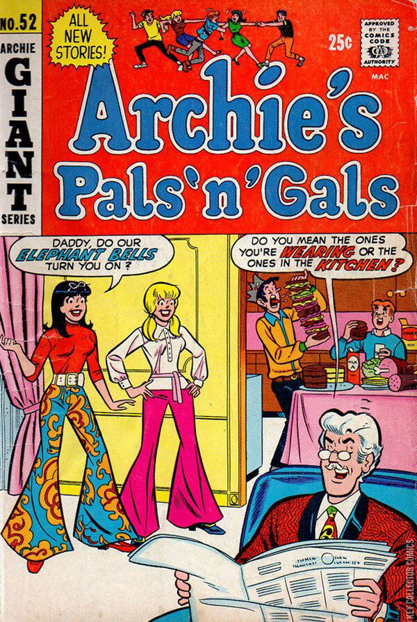 Archie's Pals n' Gals #52 Published June 1969 | Key Col