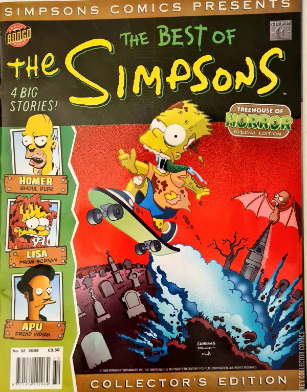 The Best of the Simpsons #32 Published October 2006 | K