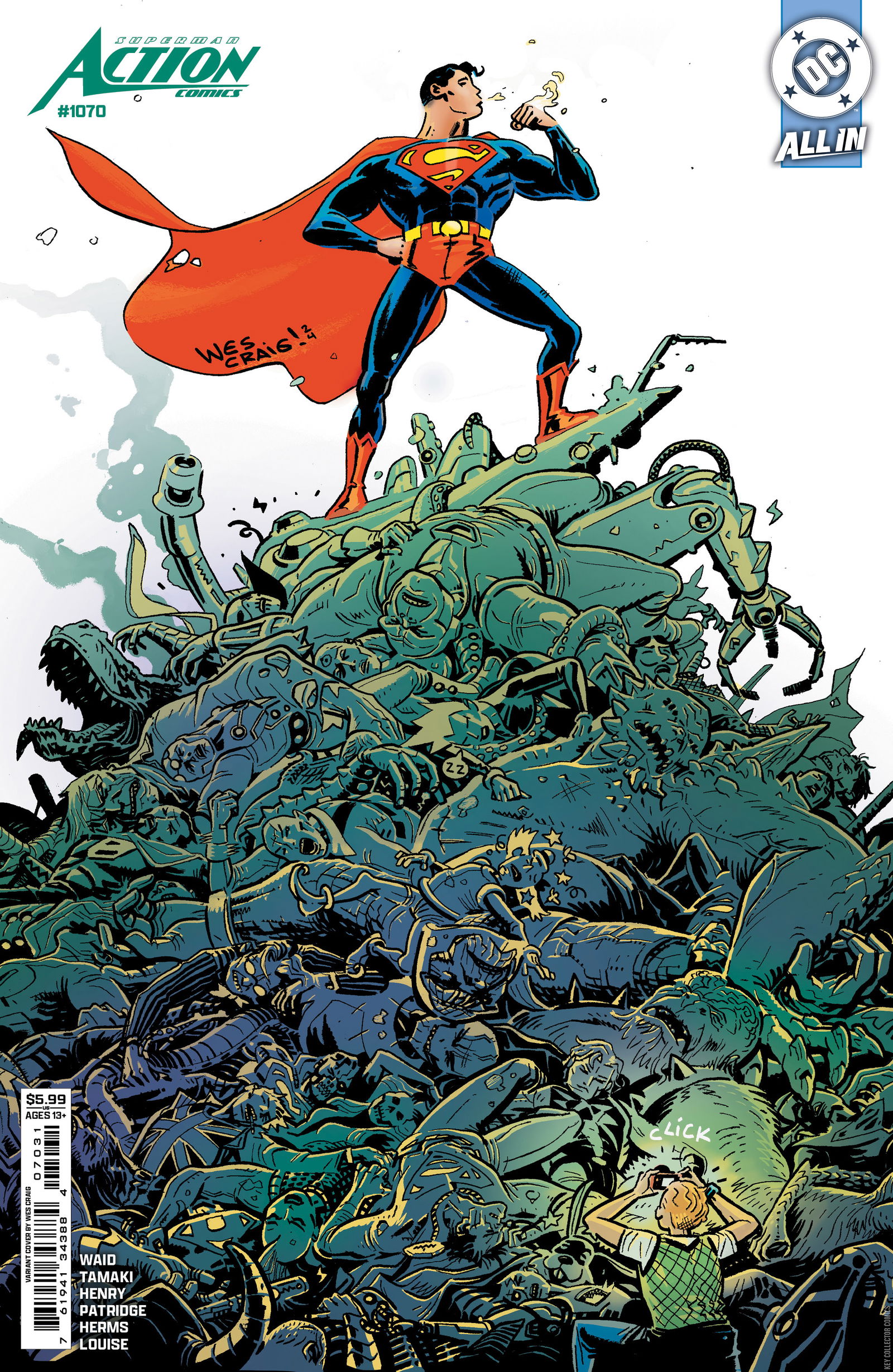 Action Comics #1070 Variant Published October 2024 | K