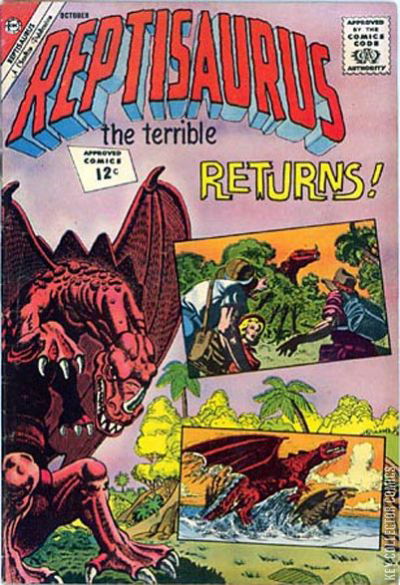 Reptisaurus #7 Published October 1962 | Key Collector Comics