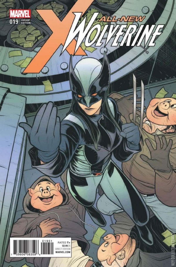 All-New Wolverine #19 Variant Published April 2017 | K