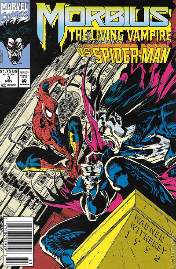Morbius: The Living Vampire #3 Newsstand Published November