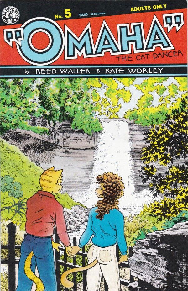 Omaha the Cat Dancer #5 Published March 1987 | Key Coll