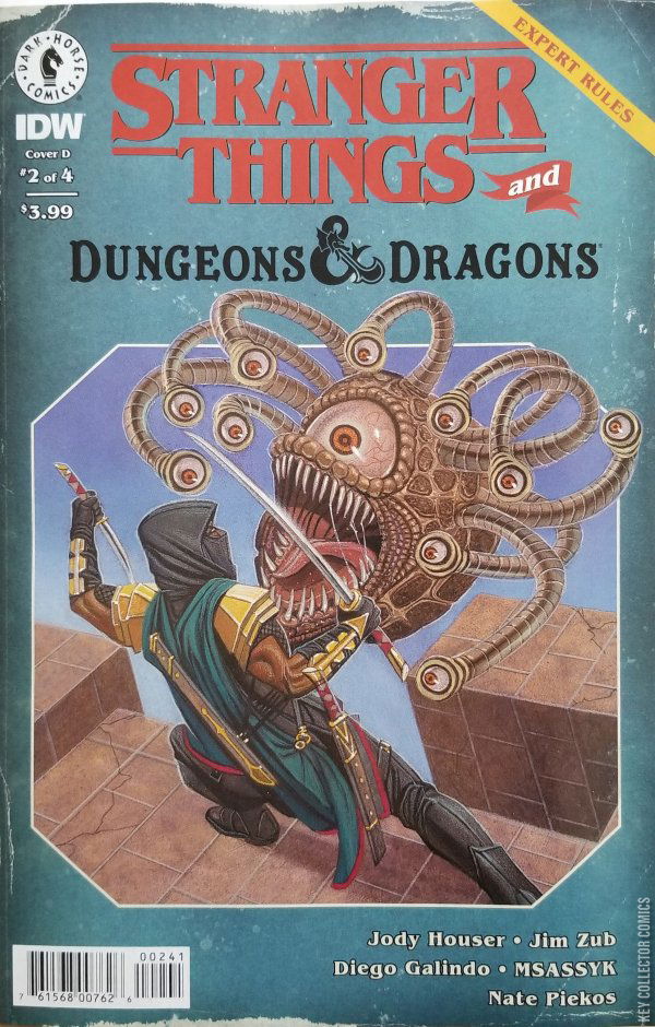Stranger Things / Dungeons & Dragons #2 Variant Published D