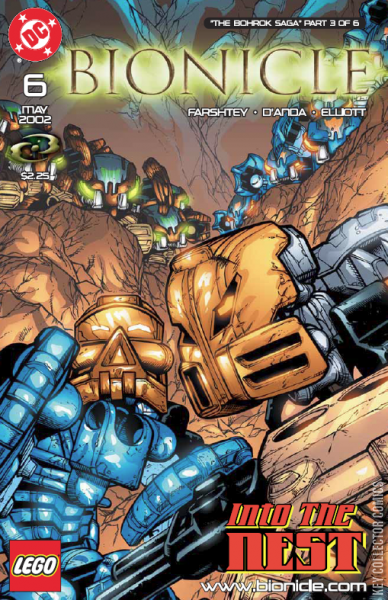 Bionicle #6 Published May 2002 | Key Collector Comics