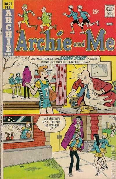 Archie & Me #72 Published February 1975 | Key Collector