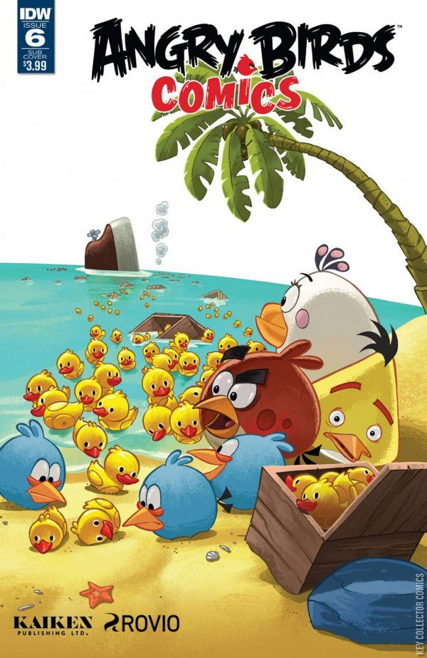 Angry Birds Comics #6 Variant Published June 2016 | Ke