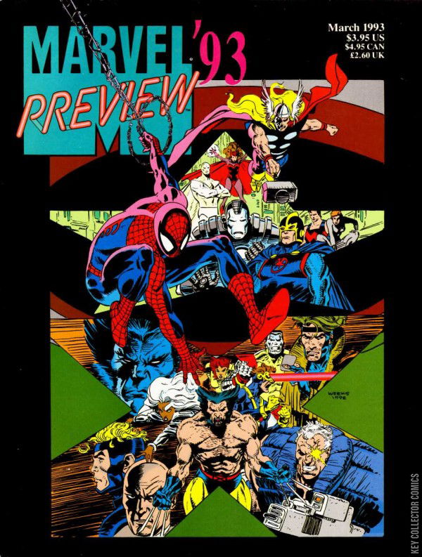 Marvel Preview '93 by Marvel | Key Collector Comics