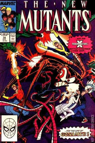 New Mutants #74 Published April 1989 | Key Collector Comics