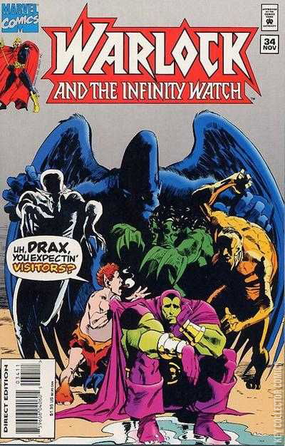 Warlock and the Infinity Watch #34 Published November 1