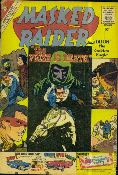 Masked Raider #26 Published October 1960 | Key Collecto