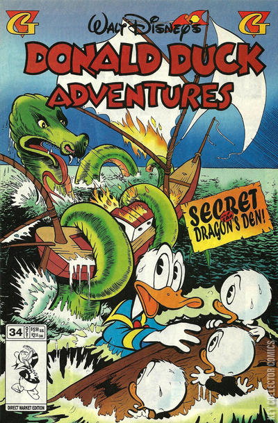 Walt Disney's Donald Duck Adventures #34 Published October 1