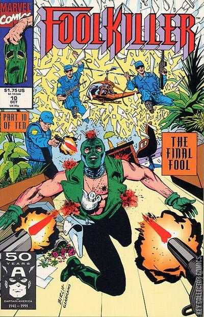 Foolkiller #10 Published October 1991 | Key Collector Comics