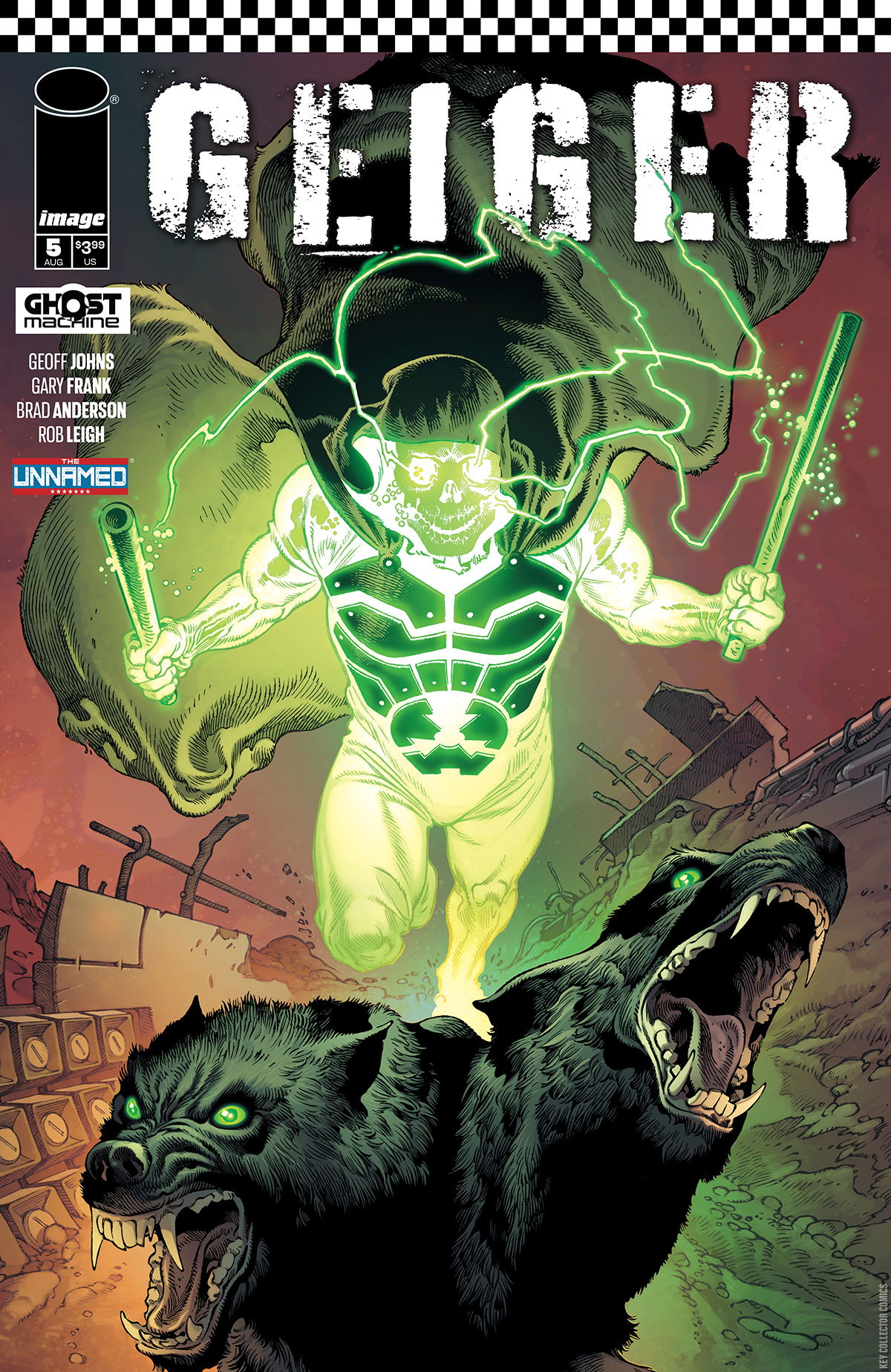 Geiger #5 1:50 Published August 2024 | Key Collector Comics