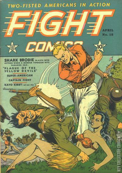 Fight Comics #18 Published April 1942 | Key Collector Comics